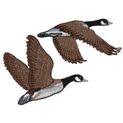 Geese Embroidery Design | EmbroideryDesigns.com