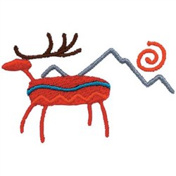 Elk Embroidery Design | EmbroideryDesigns.com