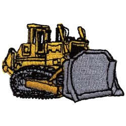 Bull Dozer Embroidery Design | EmbroideryDesigns.com