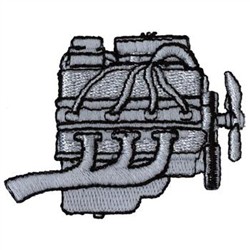 Engine Embroidery Design | EmbroideryDesigns.com
