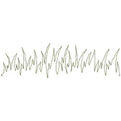 Grass Embroidery Design | EmbroideryDesigns.com