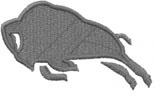 Buffalo Embroidery Design | EmbroideryDesigns.com