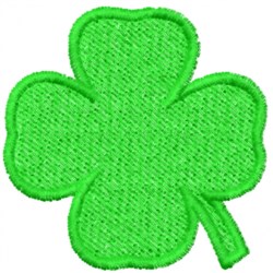 Four Leaf Clover Embroidery Design | EmbroideryDesigns.com