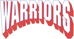 Warriors Embroidery Design | EmbroideryDesigns.com