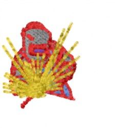 Welder Embroidery Design | EmbroideryDesigns.com
