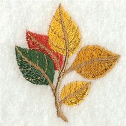 Autumn Leaves Embroidery Design | EmbroideryDesigns.com