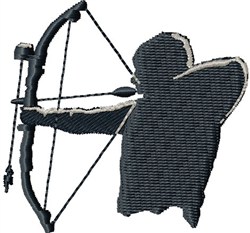 Archer Embroidery Design | EmbroideryDesigns.com