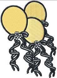 Balloons Embroidery Design | EmbroideryDesigns.com