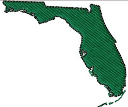 Florida Embroidery Design | EmbroideryDesigns.com