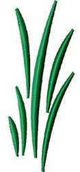 Grass Embroidery Design | EmbroideryDesigns.com
