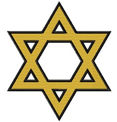 Large Star Of David Embroidery Design | EmbroideryDesigns.com