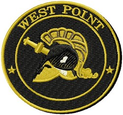 West Point Embroidery Design | EmbroideryDesigns.com