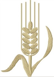 Wheat Embroidery Design | EmbroideryDesigns.com