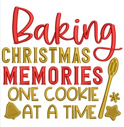 Baking Memories Embroidery Design | EmbroideryDesigns.com