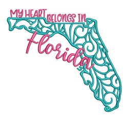 Florida Embroidery Design | EmbroideryDesigns.com