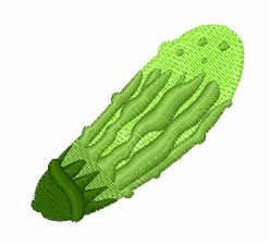 Cucumber Embroidery Design | EmbroideryDesigns.com