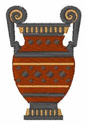 Amphora Embroidery Design | EmbroideryDesigns.com