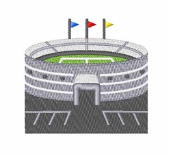 Stadium Embroidery Design | EmbroideryDesigns.com
