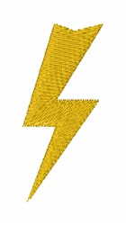 Lightning Embroidery Design | EmbroideryDesigns.com