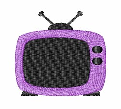 TV Embroidery Design | EmbroideryDesigns.com