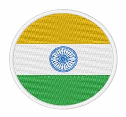 India Flag Embroidery Design | EmbroideryDesigns.com