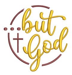 But God Embroidery Design | EmbroideryDesigns.com