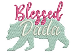 Blessed Dada Embroidery Design | EmbroideryDesigns.com