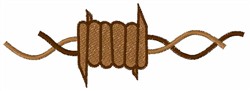 Barbed Wire Embroidery Design | EmbroideryDesigns.com
