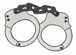 Handcuffs Embroidery Design | EmbroideryDesigns.com