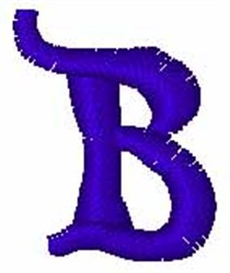 Lower Case b Embroidery Design | EmbroideryDesigns.com