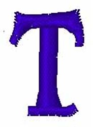 Lower Case t Embroidery Design | EmbroideryDesigns.com