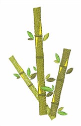 Bamboo Embroidery Design | EmbroideryDesigns.com