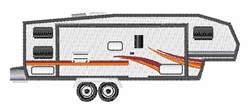 Trailer Embroidery Design | EmbroideryDesigns.com