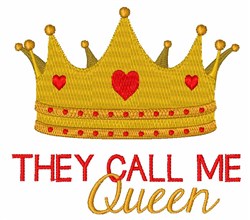Queen Embroidery Design | EmbroideryDesigns.com