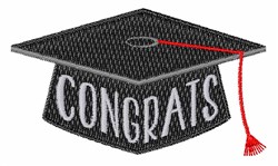 Graduation Embroidery Design | EmbroideryDesigns.com