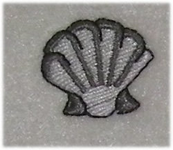 Seashell Embroidery Design | EmbroideryDesigns.com