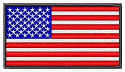 American Flag Embroidery Design | EmbroideryDesigns.com