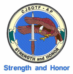 Strength And Honor Embroidery Design | EmbroideryDesigns.com