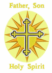 Holy Spirit Embroidery Design | EmbroideryDesigns.com