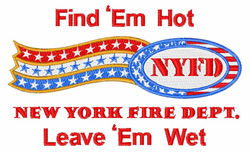 New York Fire Department Embroidery Design | EmbroideryDesigns.com