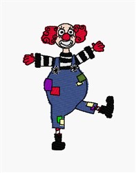 Clown Embroidery Design | EmbroideryDesigns.com