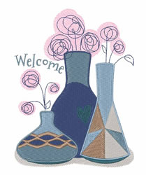 Welcome Embroidery Design | EmbroideryDesigns.com