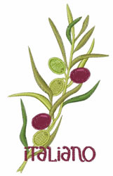 Italiano Embroidery Design | EmbroideryDesigns.com