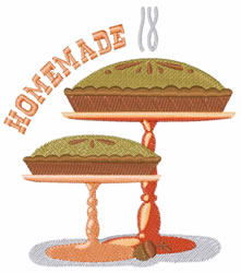 Homemade Pies Embroidery Design | EmbroideryDesigns.com