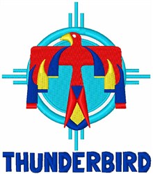 Thunderbird Design Embroidery Design | EmbroideryDesigns.com