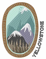 Yellowstone National Park Embroidery Design | EmbroideryDesigns.com