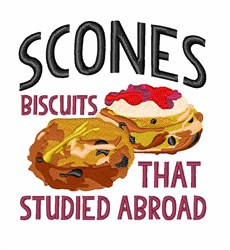 Scones Embroidery Design | EmbroideryDesigns.com