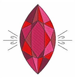 Ruby Embroidery Design | EmbroideryDesigns.com