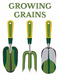 Growing Grains Embroidery Design | EmbroideryDesigns.com