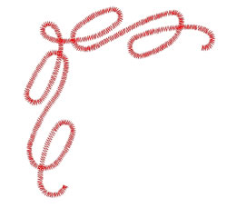 Scrollwork Corner Embroidery Design | EmbroideryDesigns.com
